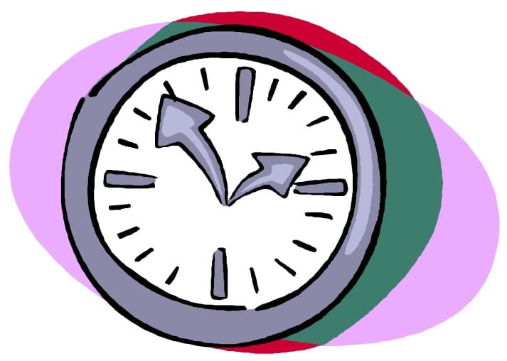 reading a clock | OK Math and Reading Lady