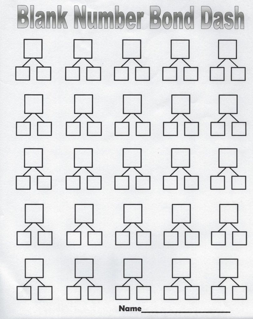 number bonds | OK Math and Reading Lady